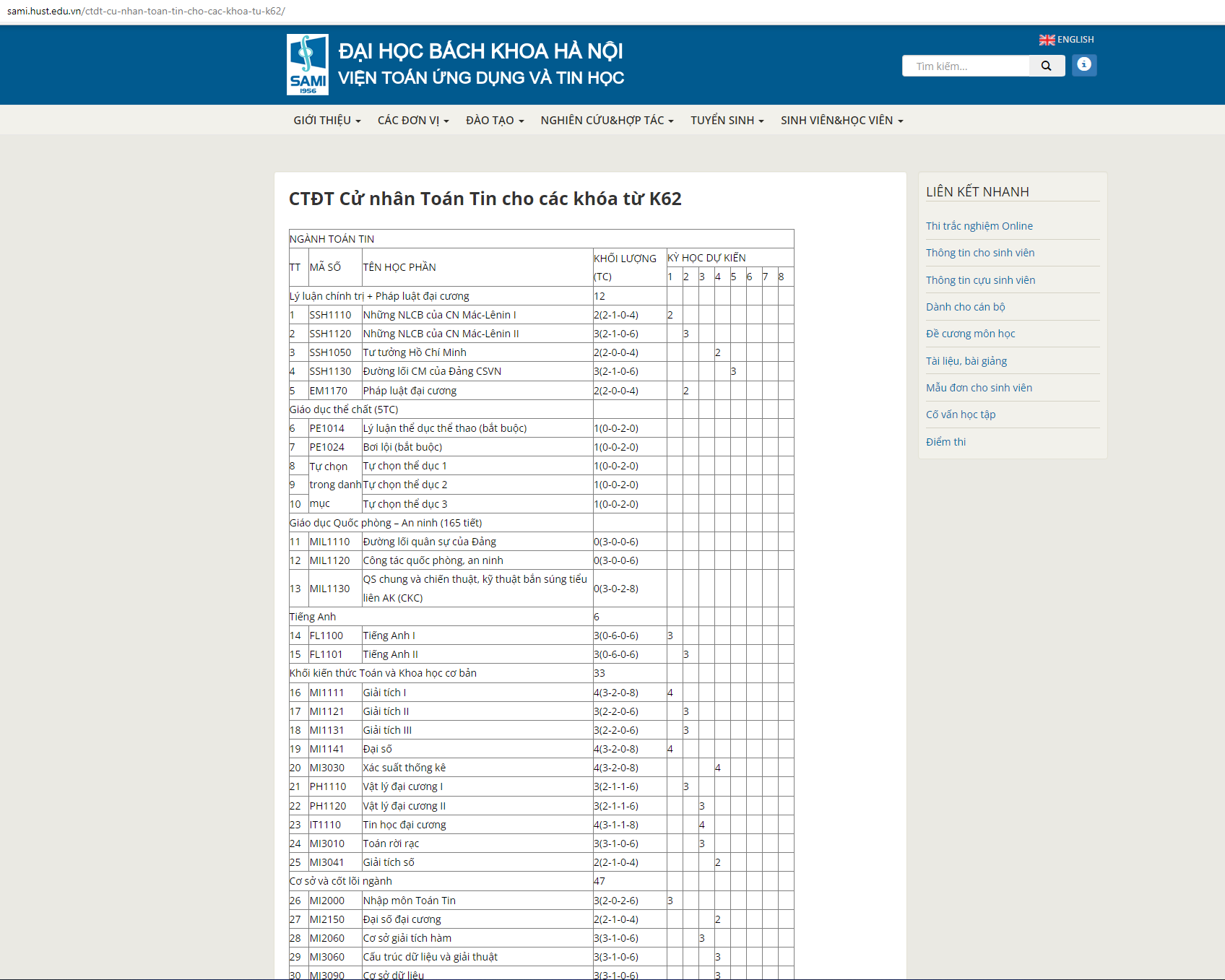 Mathematics - Informatics Programme Specification - Faculty of Mathematics and Informatics
